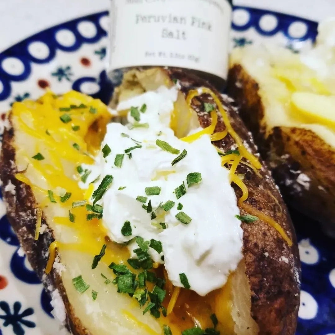 Peruvian Salt Crusted Baked Potato – Steel City Salt Company