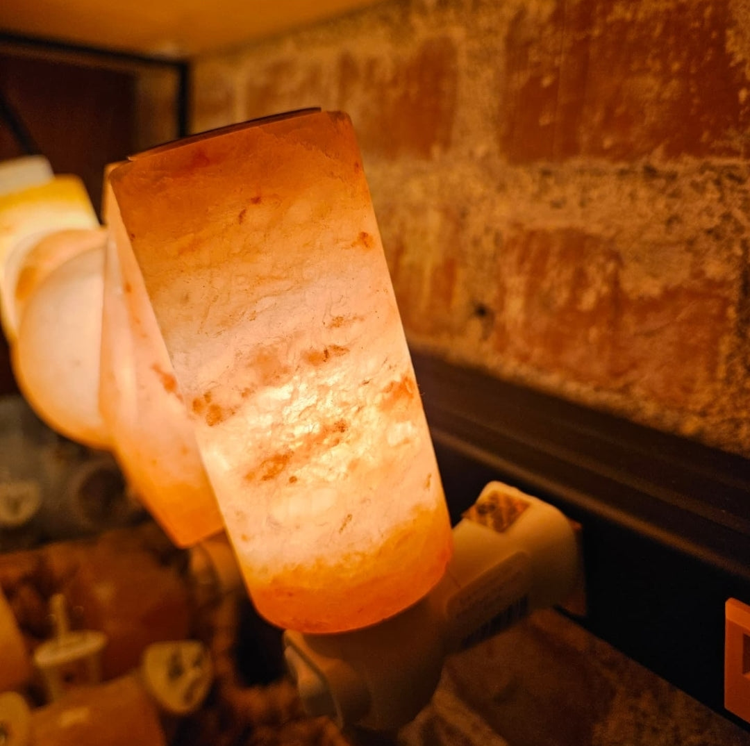 Pink Himalayan Night Lights – Steel City Salt Company