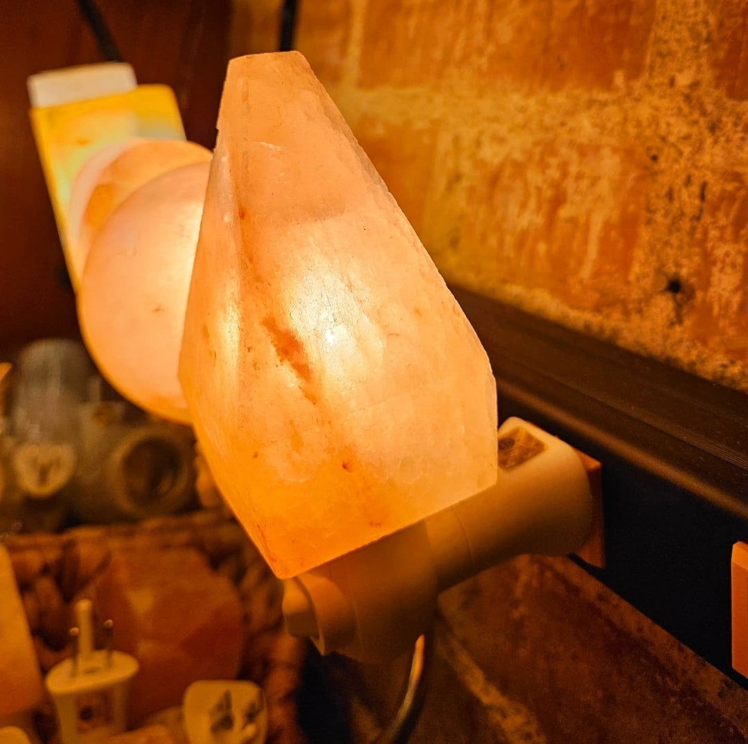 Pink Himalayan Night Lights – Steel City Salt Company