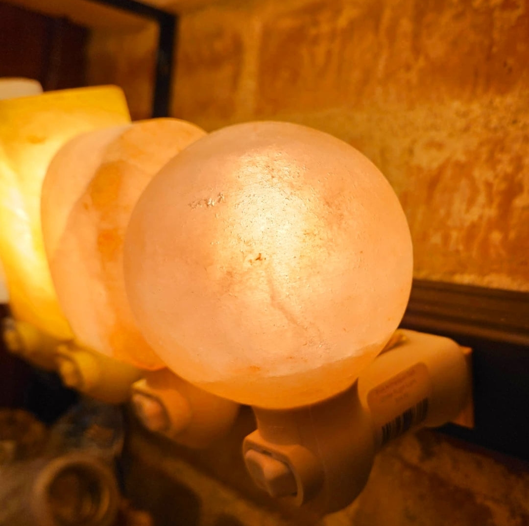 Pink Himalayan Night Lights – Steel City Salt Company