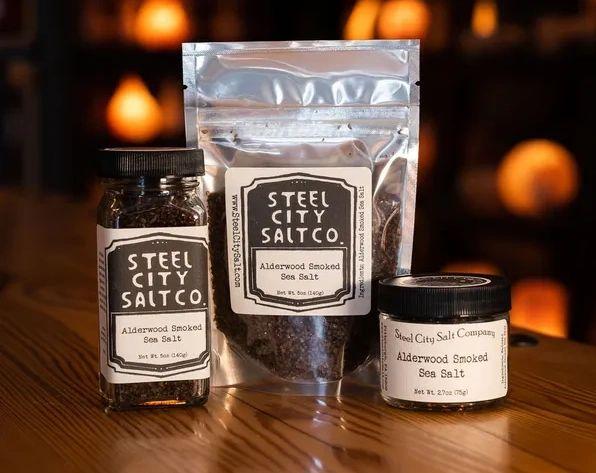 Alderwood Smoked Sea Salt – Steel City Salt Company